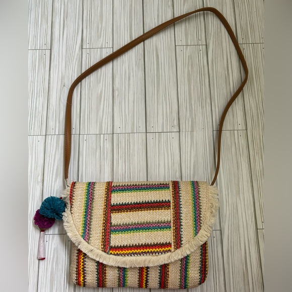 Payless | Bags | Nwot Striped Straw Bag | Poshmark